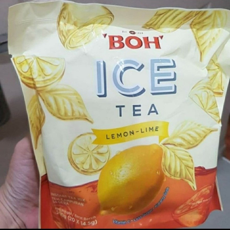 BOH Ice Tea Lemon Lime (20 sachets) | Shopee Philippines