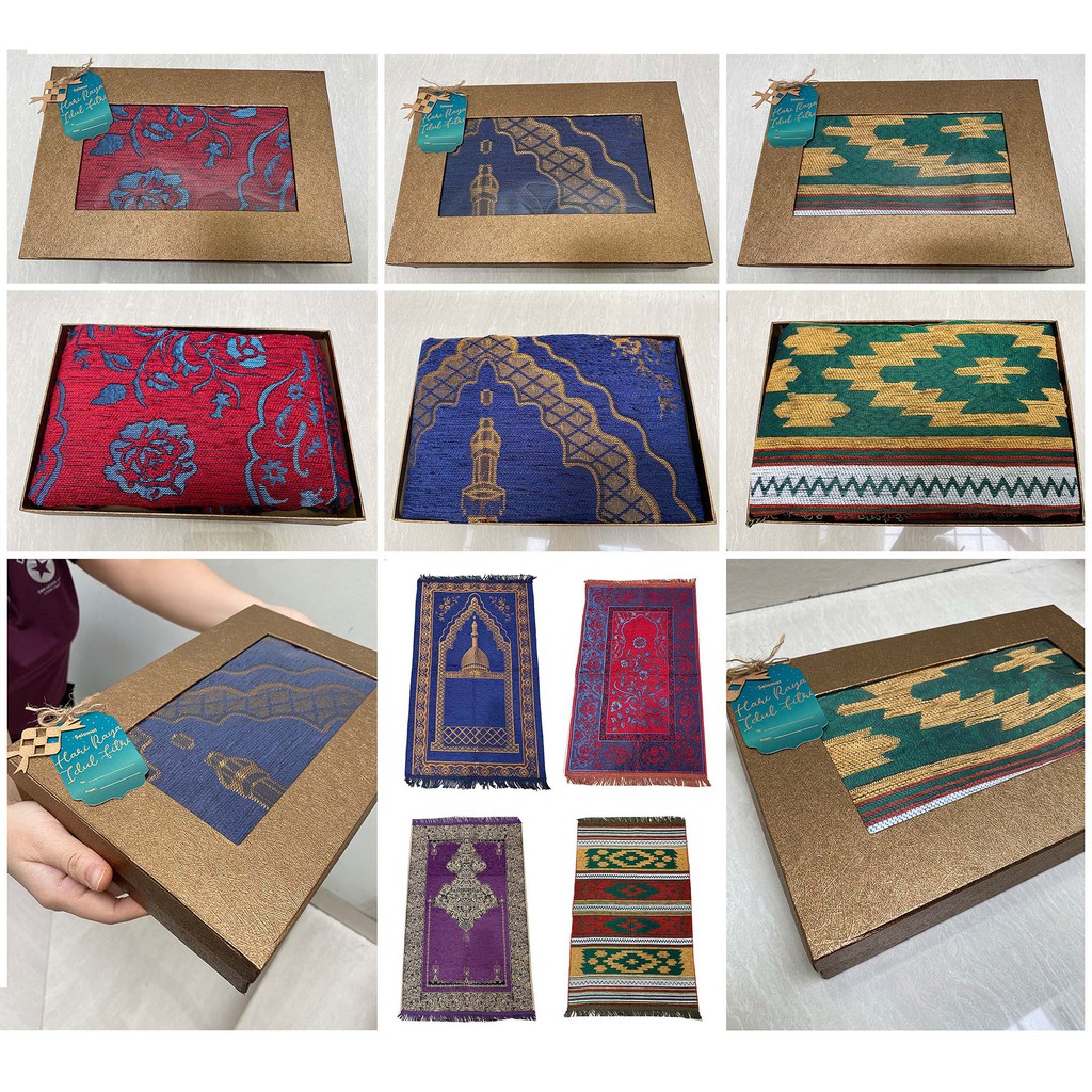Hampers Souvenirs For Eid Al-Fitr Eid Prayer Mats With Shiny Soft ...