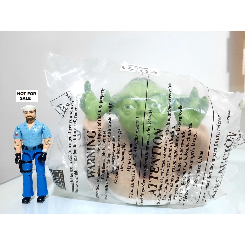 Vintage 1996 KFC StarWars KFC Cup Toppers star wars action figure happy ...