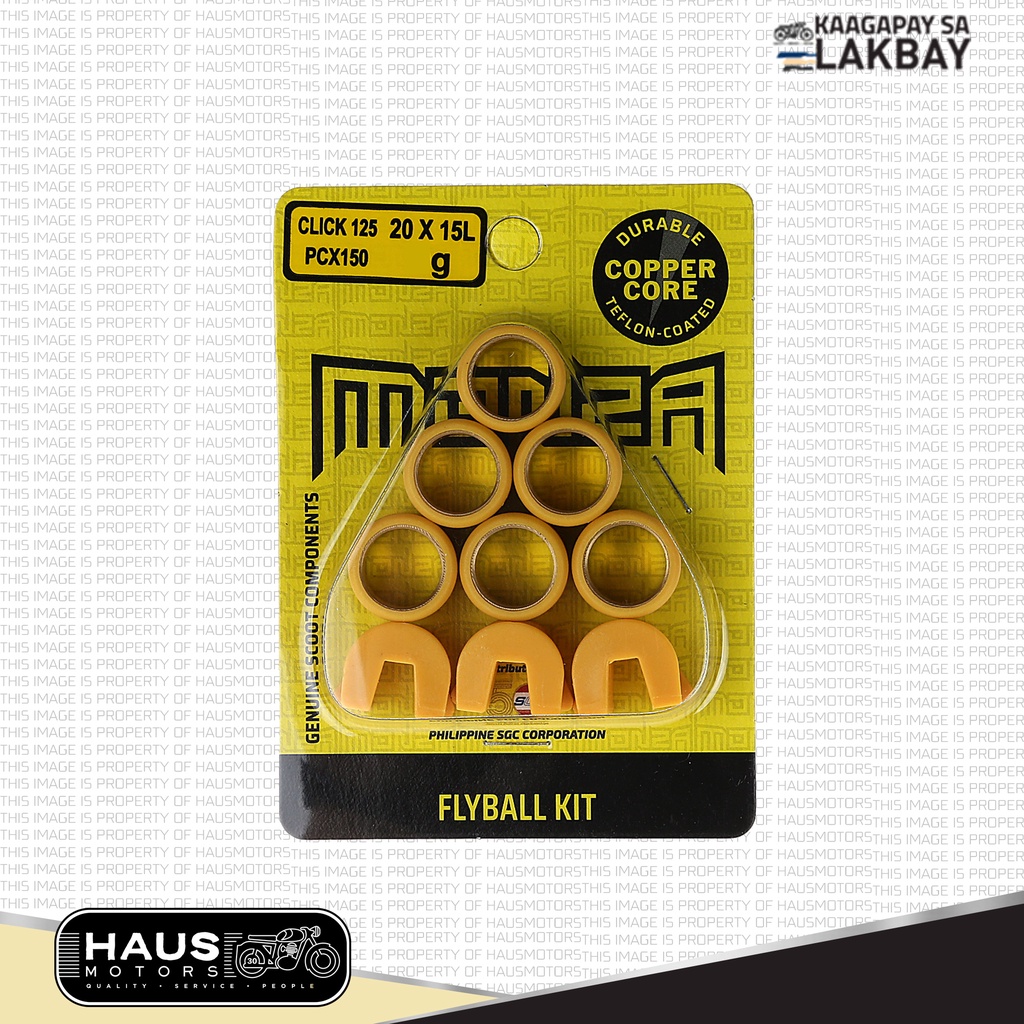 Monza Scooter FlyBall (w/ Free Sliders) Honda Click 125/Click 150/Pcx ...