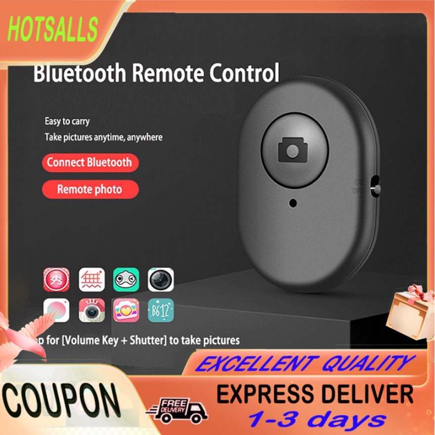 Bluetooth Remote Shutter Rechargeable Camera Phone Shutter Compatible ...