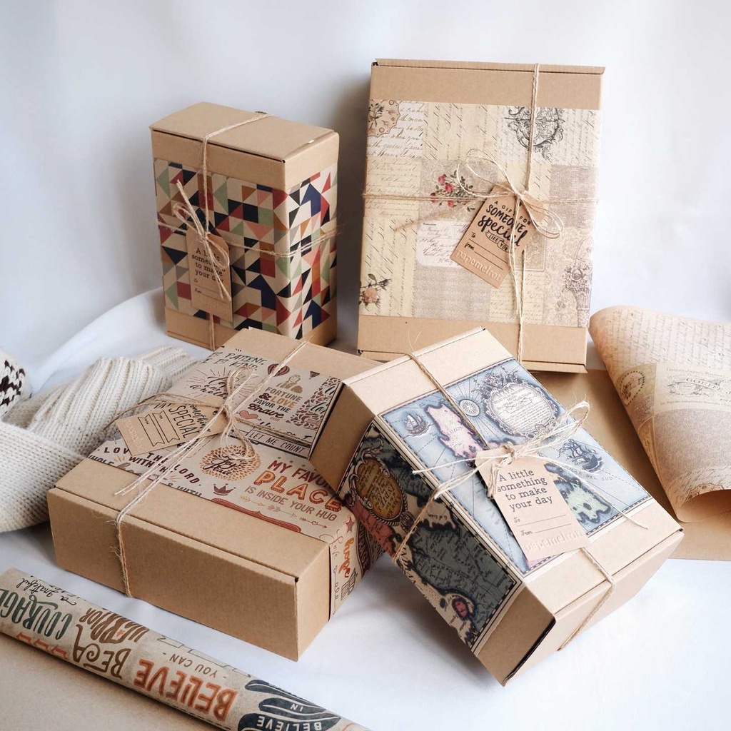 Papemelroti Gift Box Wrapping Materials Service | Add-on per package ...