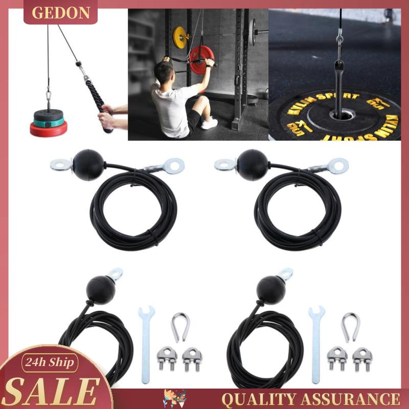 Sturdy 6mm Dia. Steel Cable for Gym Equipment LAT, Pull Down, Pulley ...