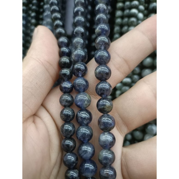 iolet stone Iodet stone for bracelet and necklace | Shopee Philippines