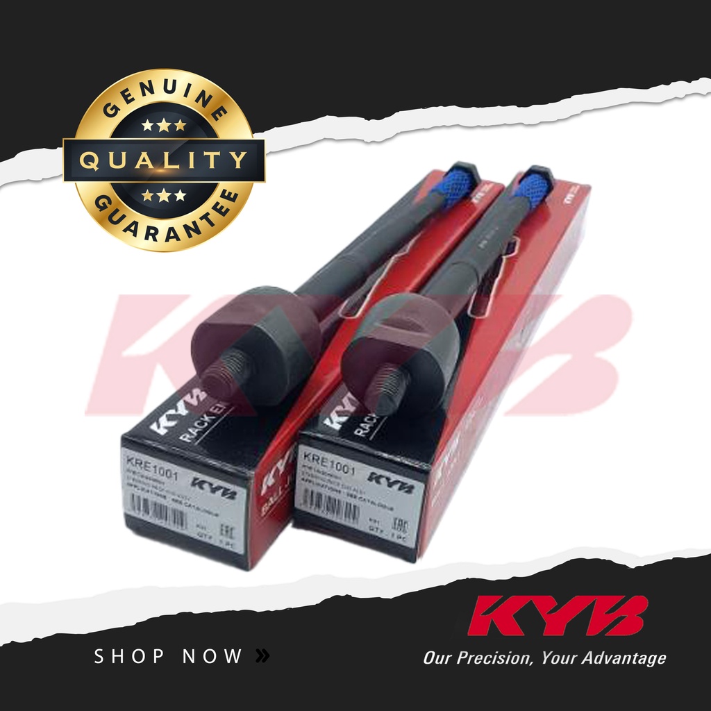 KYB KAYABA (2pcs) Rack End for Toyota Fortuner, Toyota Hilux 05-15 ...