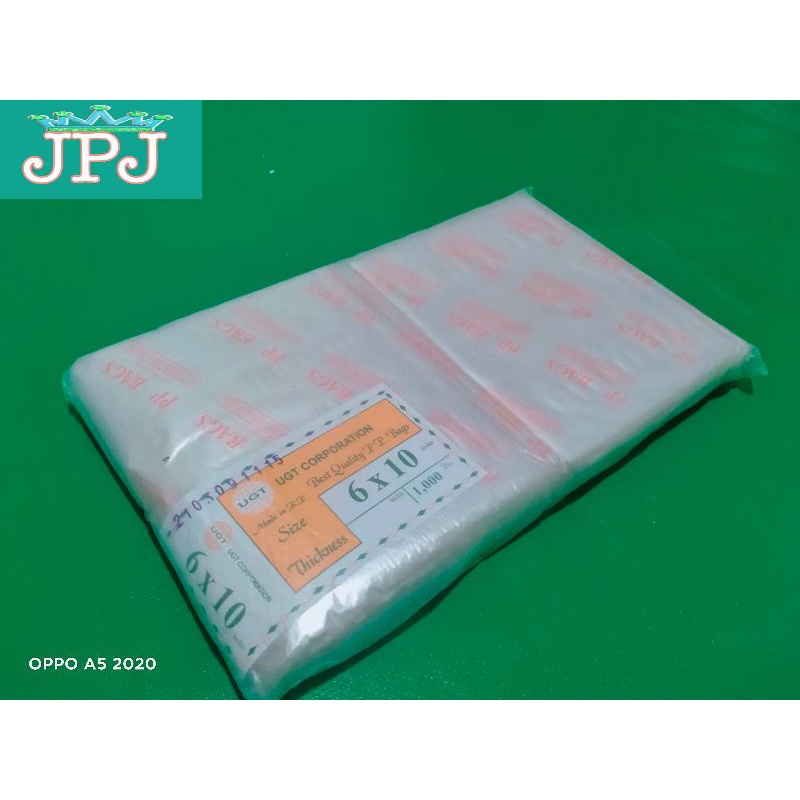 6×10 PP PLASTIC BAG CLEAR BEST FOR COVERING 100PCS (MALINAW) | Shopee ...
