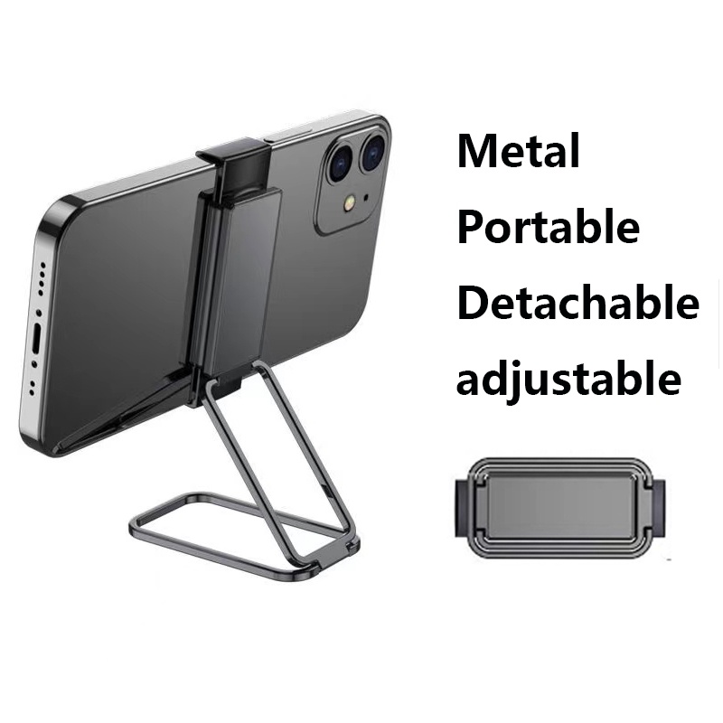 Clipping Zinc Alloy metal Cellphone Holder with clip Portable and ...