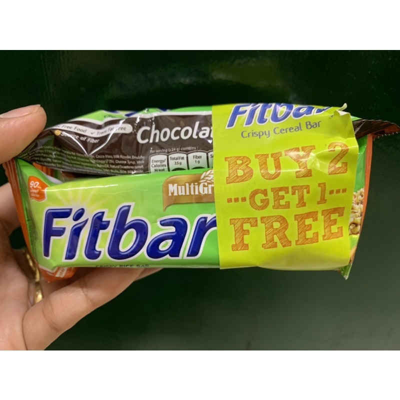 FITBAR HEALTHY CEREAL BAR 22g | Shopee Philippines