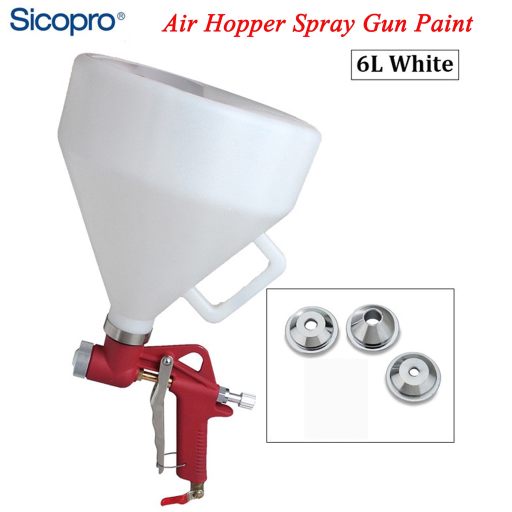 Air Hopper Spray Gun Paint Texture Tool Drywall Wall Painting Sprayer ...