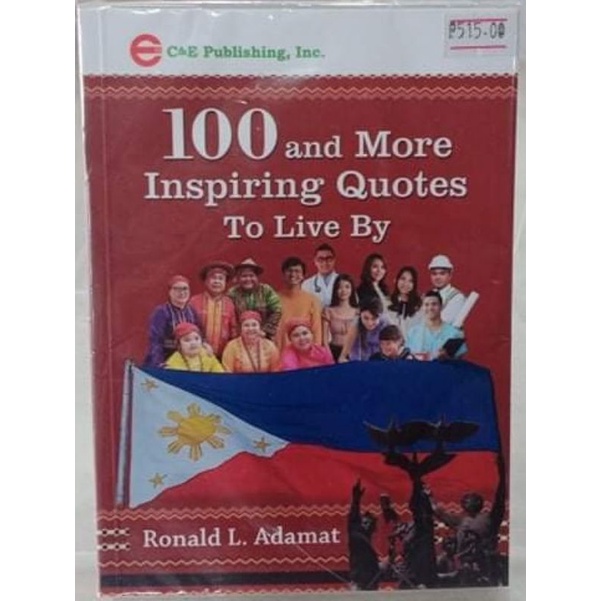 100 and More Inspiring Qoutes to Live By By. Ronald L. Adamat | Shopee ...