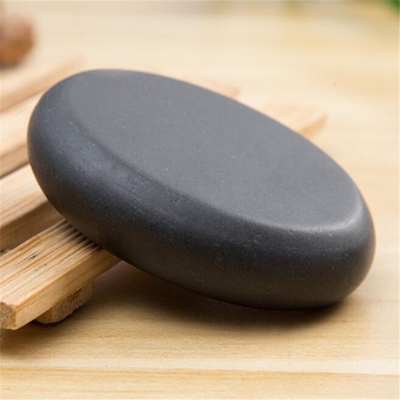 10pcs/set Lava Stones and Natural Large Rock Massager Stone Black ...