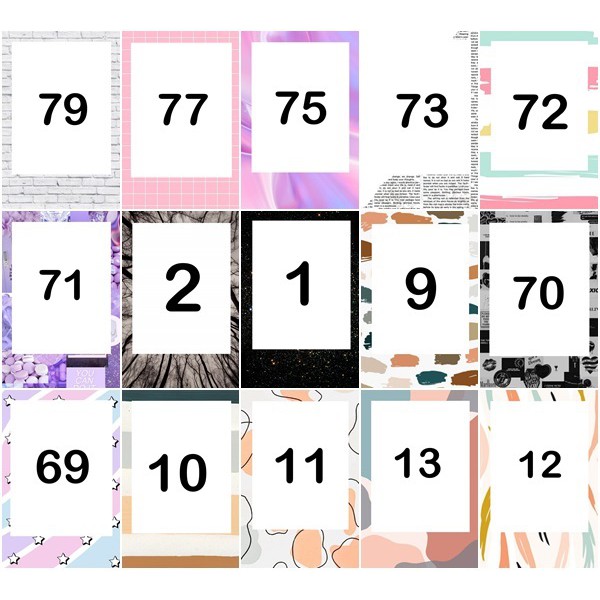 Part 2 Print Polaroid CUSTOM CHARACTER UK.2R 6 cm x 9 cm | Shopee ...