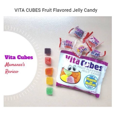 VITA CUBES Fruit Flavored Jelly Candy 50g | Shopee Philippines