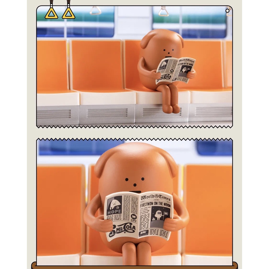 SML Sticky Monster Research Institute Subway Series Blind Box POPMART ...