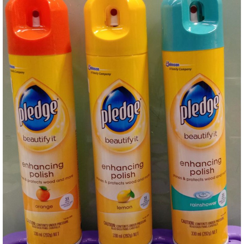 Pledge 330ml furniture polish | Shopee Philippines