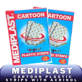Mediplast Plastic Strips Band Aid Bantam | Transparent | Cartoons ...
