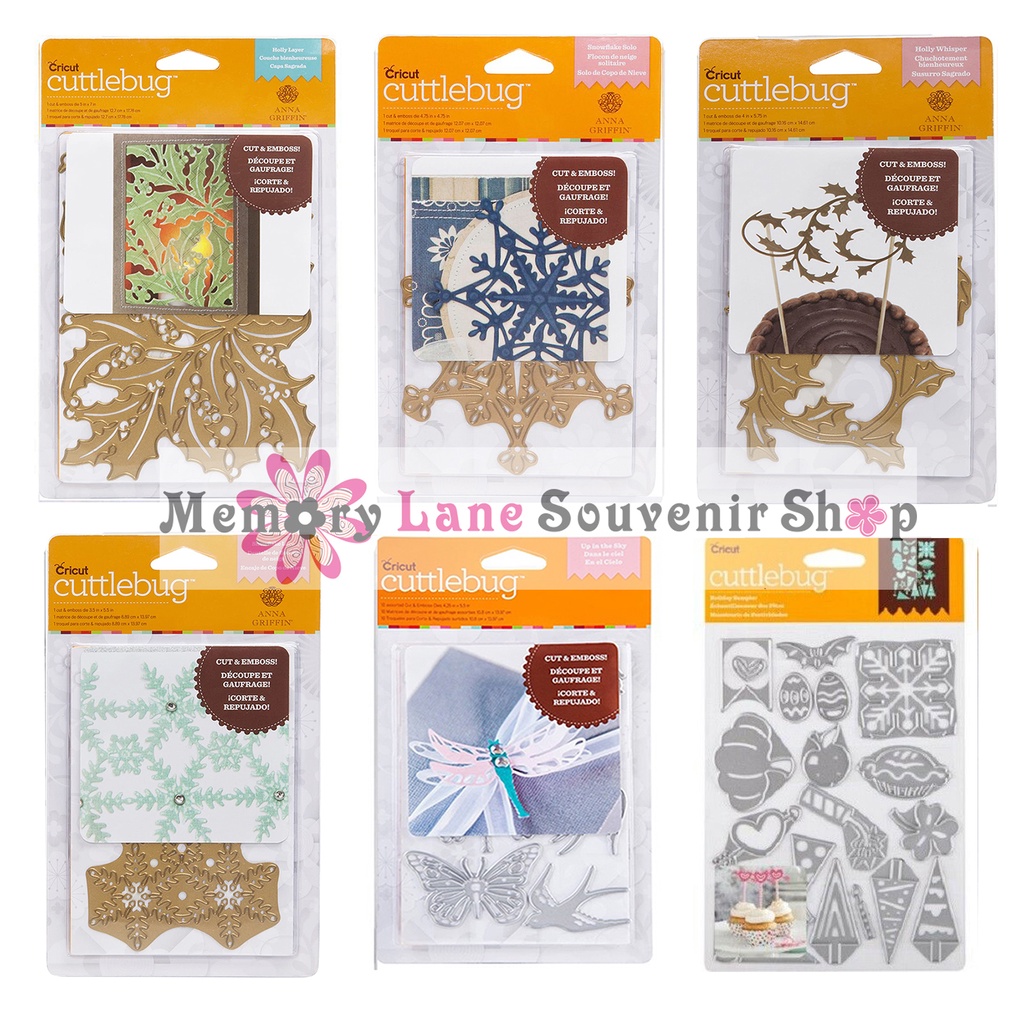 Cricut Cuttlebug Cut & Emboss Sets # 3 | Shopee Philippines