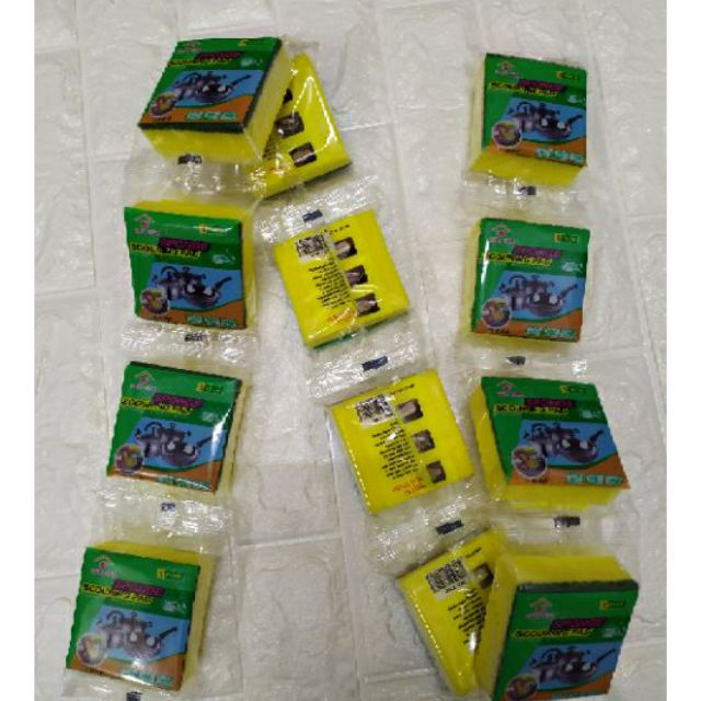 12pcs./pad Scouring Pad SPONGE (Small&Big) | Shopee Philippines