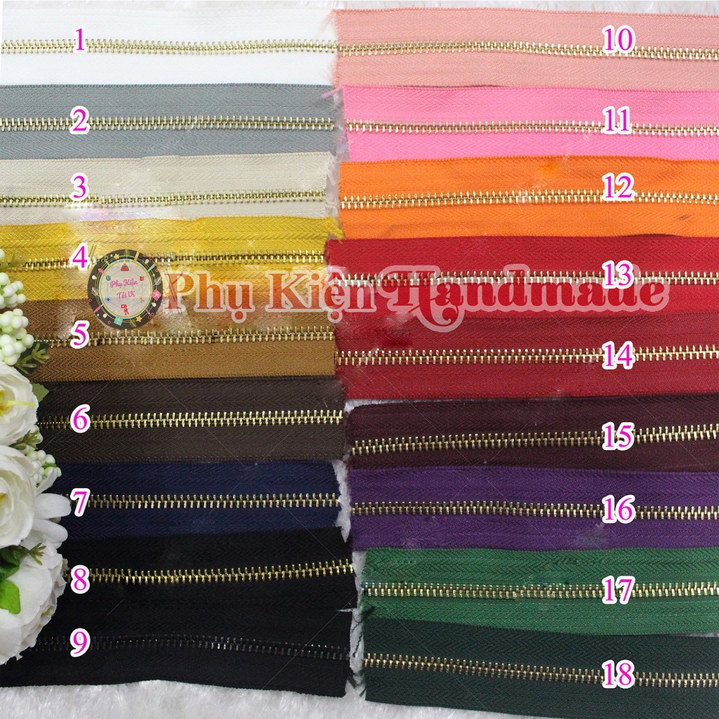 5-Tooth Zipper Section (pull head and pull stop not included) | Shopee ...