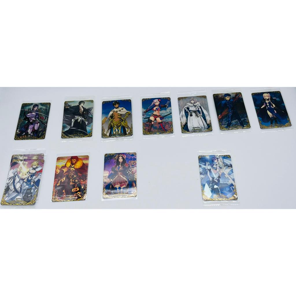 Fate/grand FGO 16 rounded corner cards, SR and SSR rare, genuine Type ...