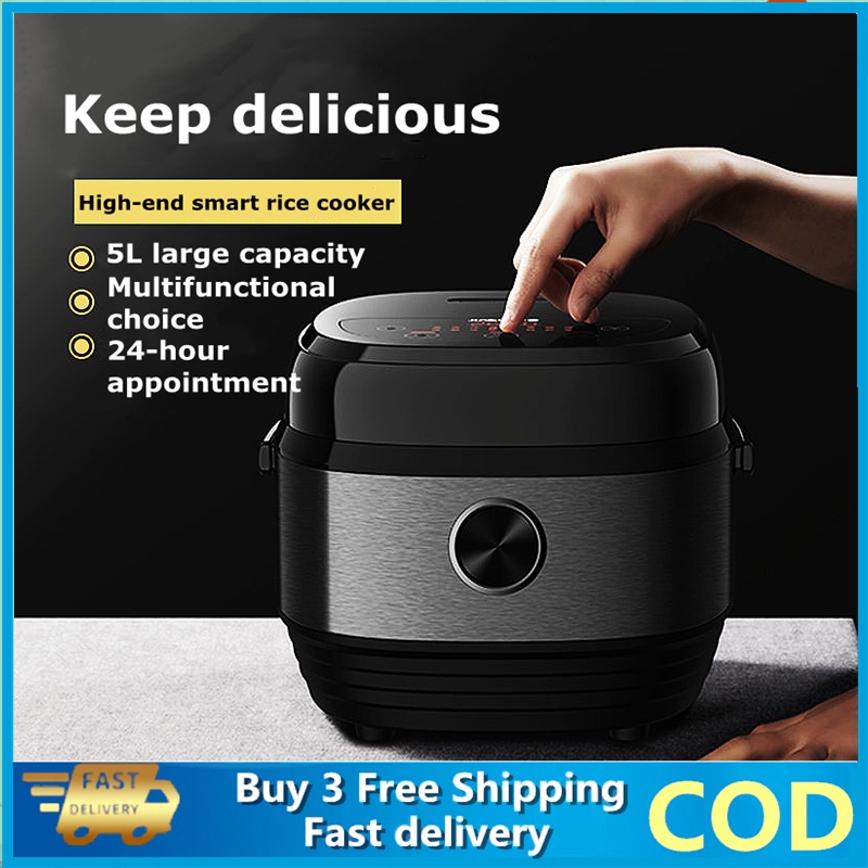 Fully automatic multi-function rice cooker IH large firepower 5L large ...