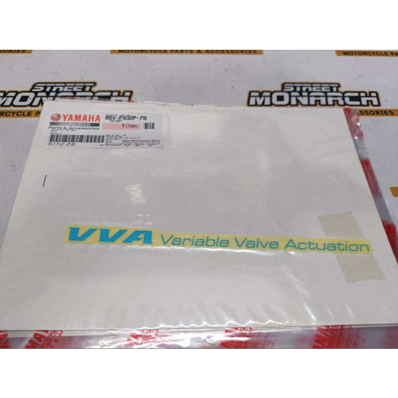 GRAPHIC 18 STICKER VVA VARIABLE VALVE ACTUATION FOR COVER 1&2 SNIPER ...