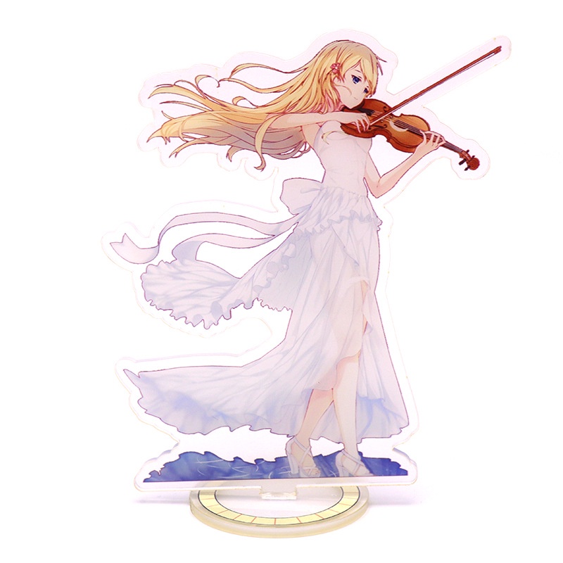 Your Lie in April Miyazono Kaori Anime Acrylic Stand Figure Desktop ...