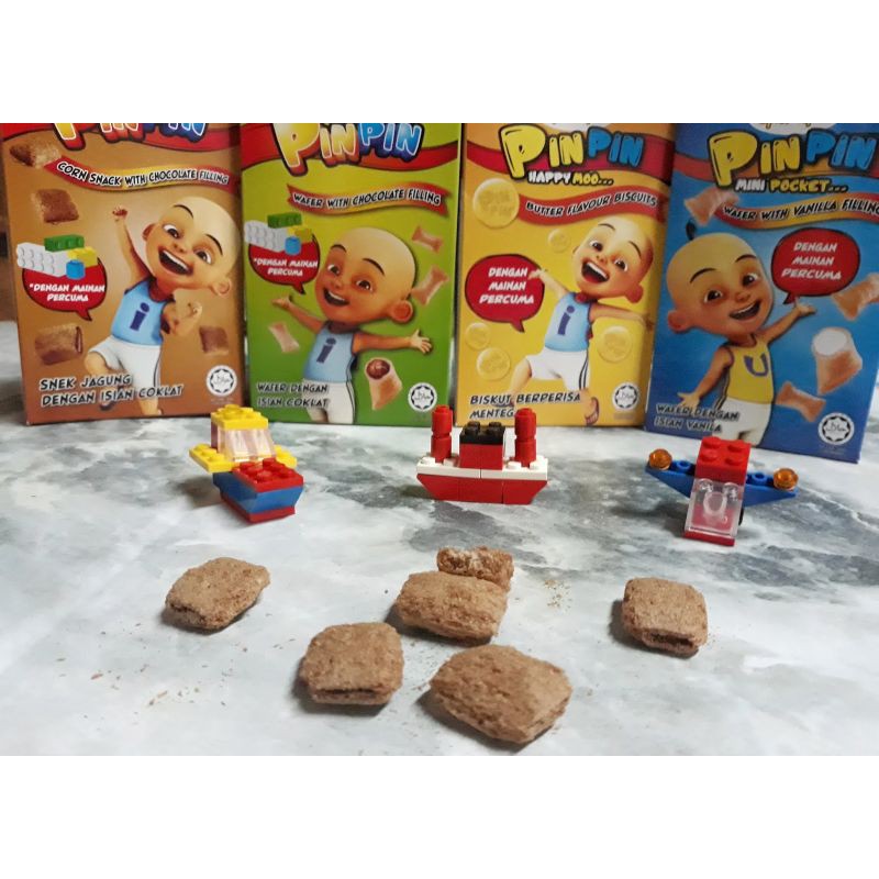 Biskut SNAK UPIN IPIN WAFER Toy KANAK | Shopee Philippines