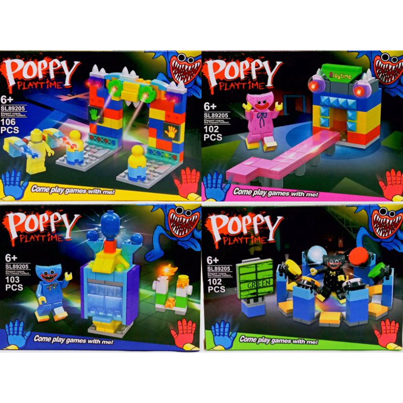 Poppy Building Blocks Different Designs | Shopee Philippines