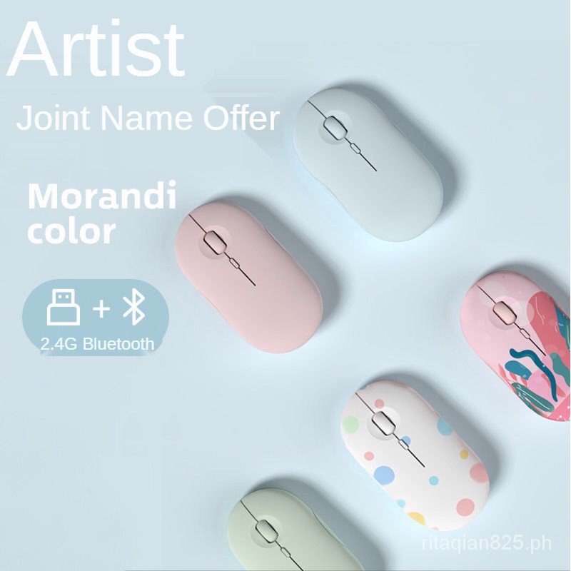 Bluetooth wireless mouse Mute and rechargeable Bluetooth wireless mouse ...