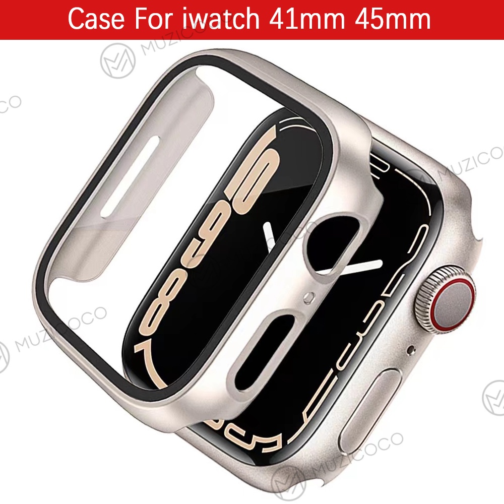 Ready Stock Smart Watch Series 7/SE/6/5/4 Hard Bumper Cover Case with ...