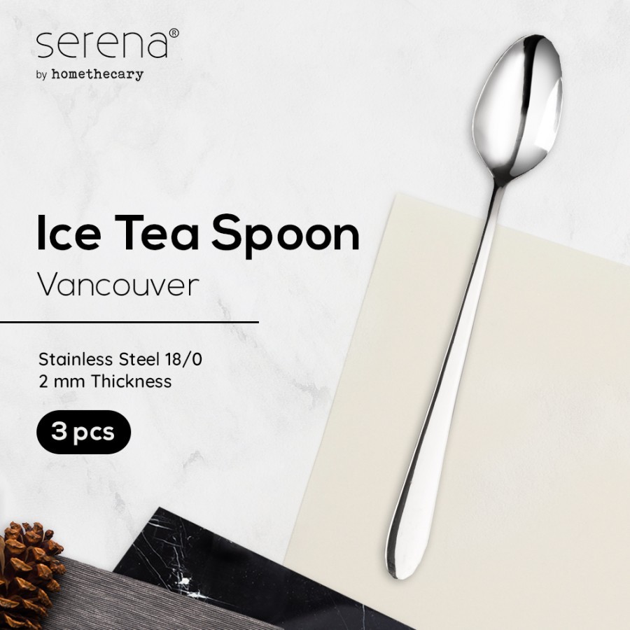 Serena Vancouver Ice Tea Spoon Stainless Steel Iced Tea Spoon contains ...