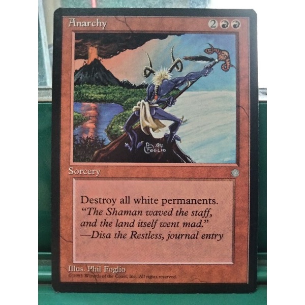 Magic: The Gathering(MTG) Card Anarchy Ice Age | Shopee Philippines