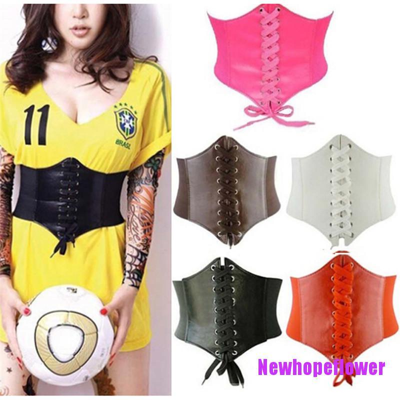 CKFR Cincher 5 Color Waist Wide Band Belt Lace Ladies Underbust Women'S ...