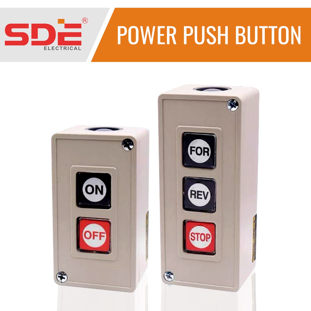 SDE POWER PUSH BUTTON (SPB SERIES) | Shopee Philippines