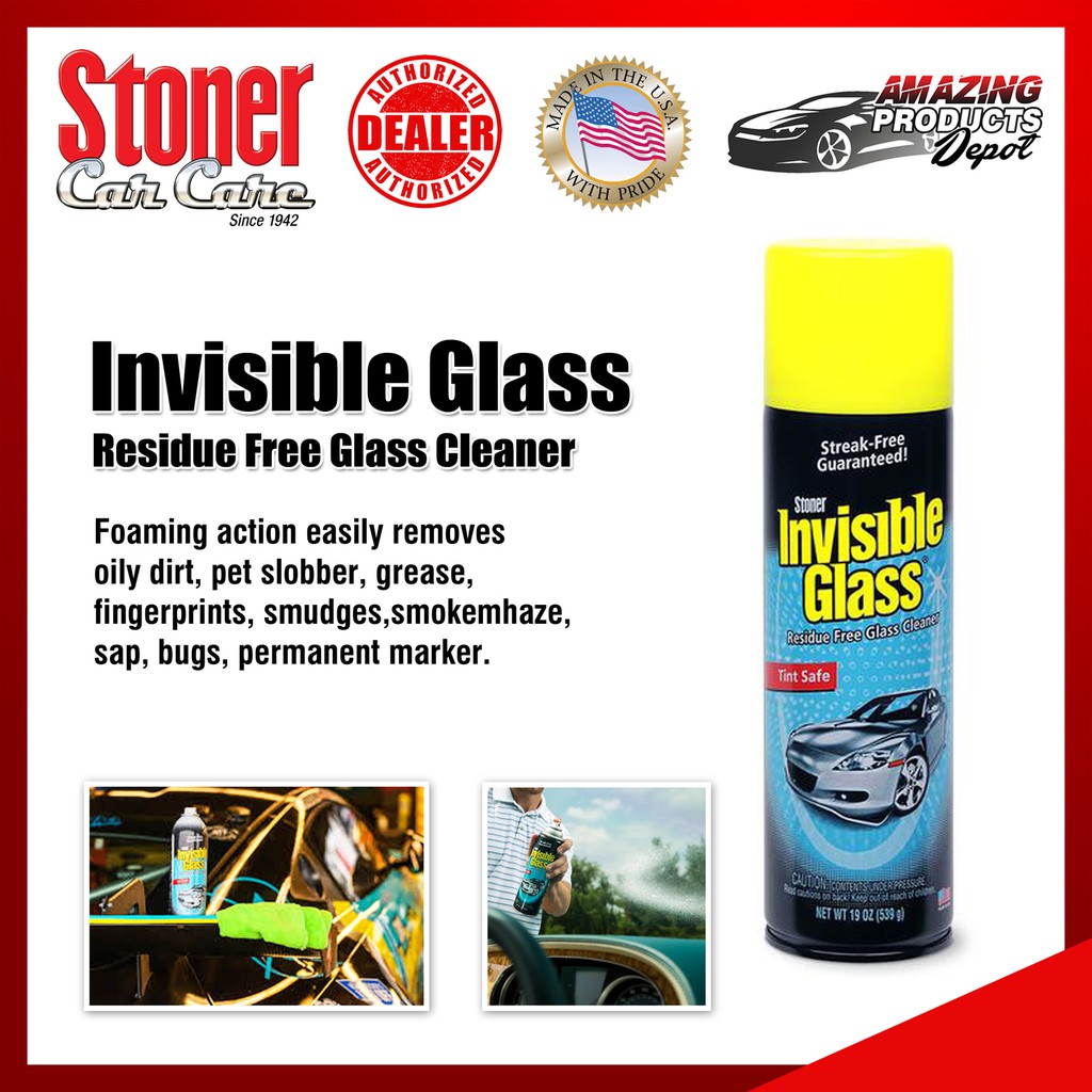 Stoner Invisible Glass Premium Glass Cleaner 19oz | Shopee Philippines