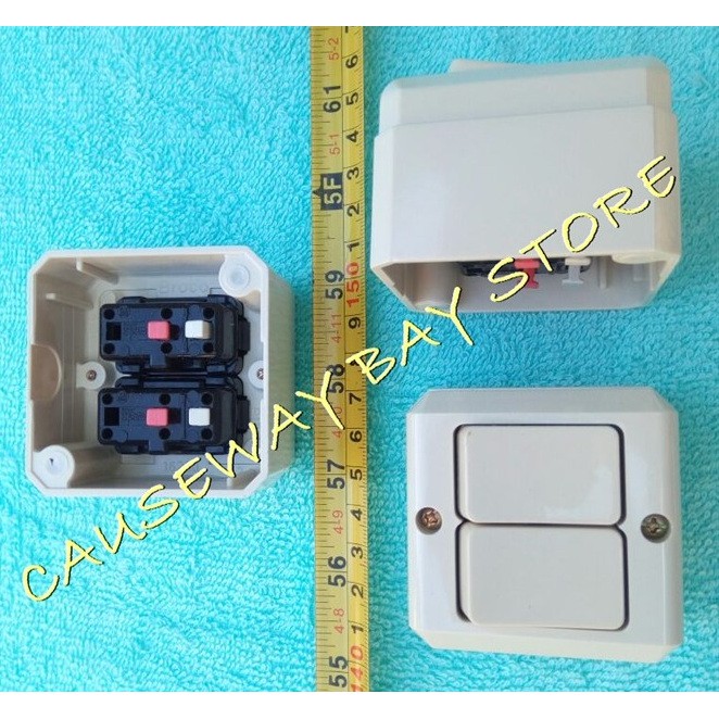 DOUBLE SWITCH / OB SERIES BROCO 16220 | Shopee Philippines