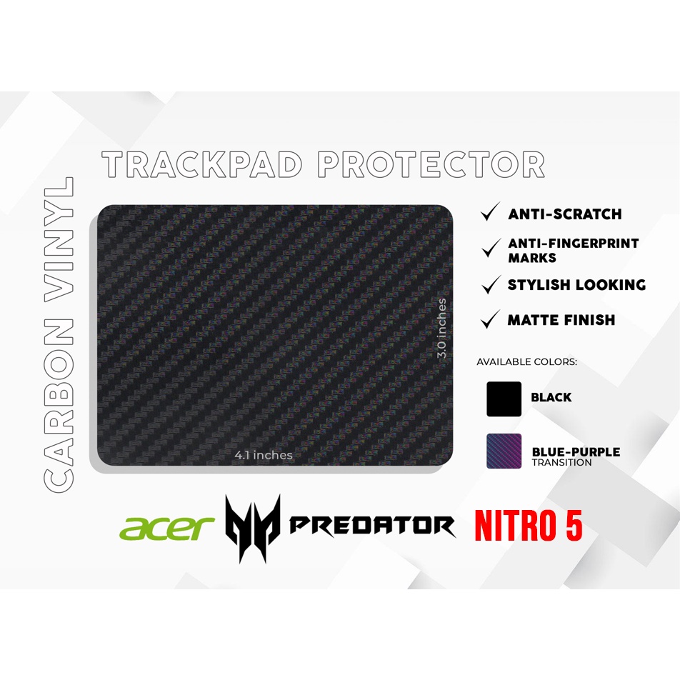 𝗔𝗟.𝗦𝘁𝘂𝗱𝗶𝗼 | PREDATOR Helios 300 and Acer NITRO 5 Trackpad Protector ...