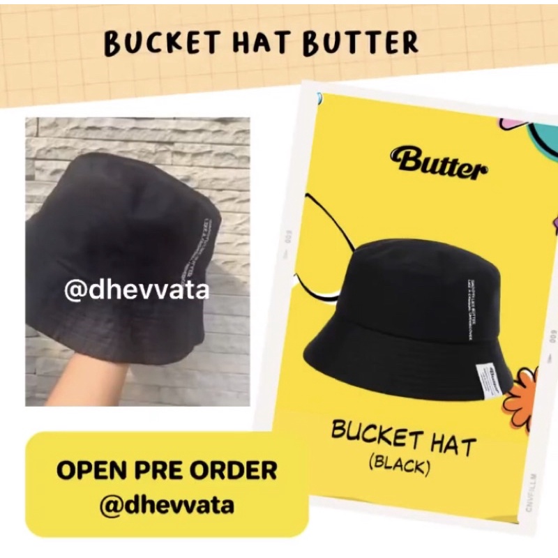 Bucket Hat Butter (unoff) | Shopee Philippines