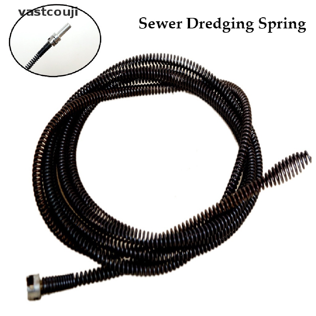 (hot*) 10MMx1M/2M Drain Dredging Spring Sink Cleaner Sewer Dredging ...