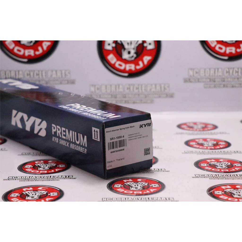 KYB SHOCK RED/BLACK/WHITE MIO/MIO125/FINO/MX | Shopee Philippines