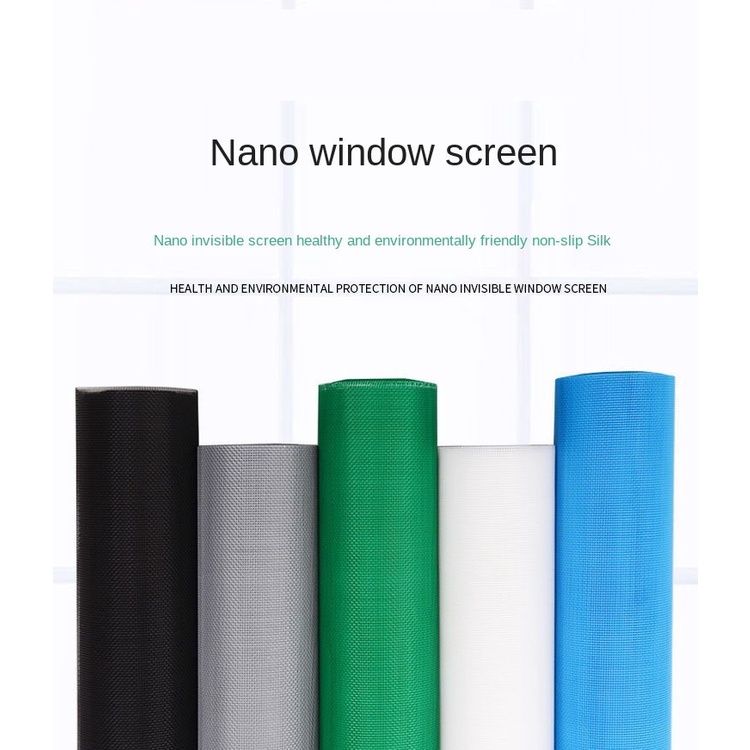 JHD 【available】Nano screen Screening window Invisible Prevent insect ...