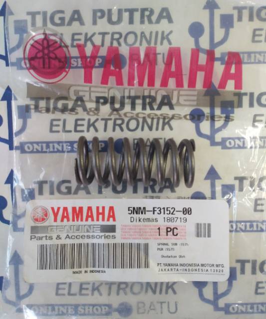 Per Rebound Spring Sub 1S71 Rebound (5NM-F3152-00) Original Yamaha ...