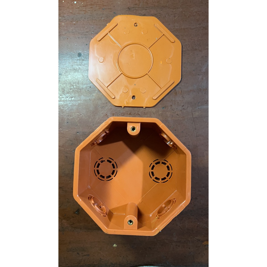 TLX Pvc orange Junction box, Utility box, Junction box cover for ...