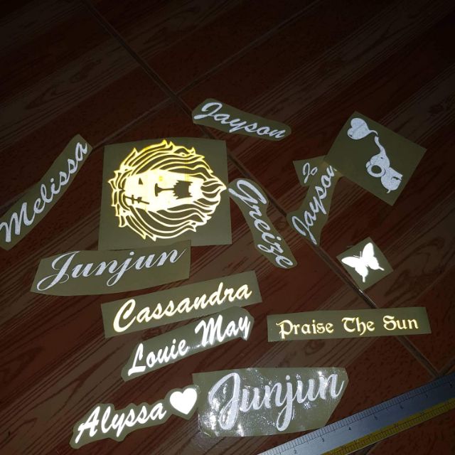 Personalized Motor Sticker | Shopee Philippines