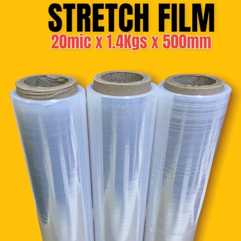 Stretch Film 20mic x 1.5kg x 20 " X Sold Per Roll | Shopee Philippines