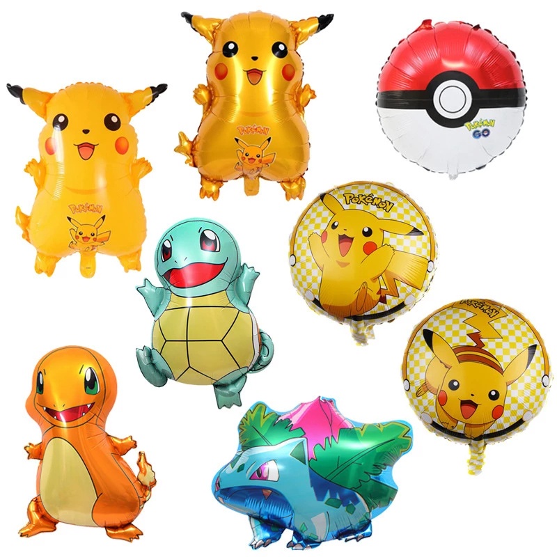 Pokemon Pikachu Balloon balloon Party Decoration Supplies Squirtle ...