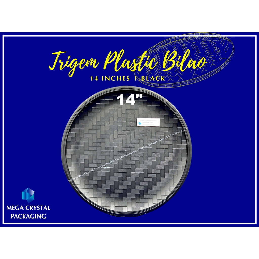 TRIGEM Re Useable Plastic BILAO 12 inches / 14 inches / 16 inches ...