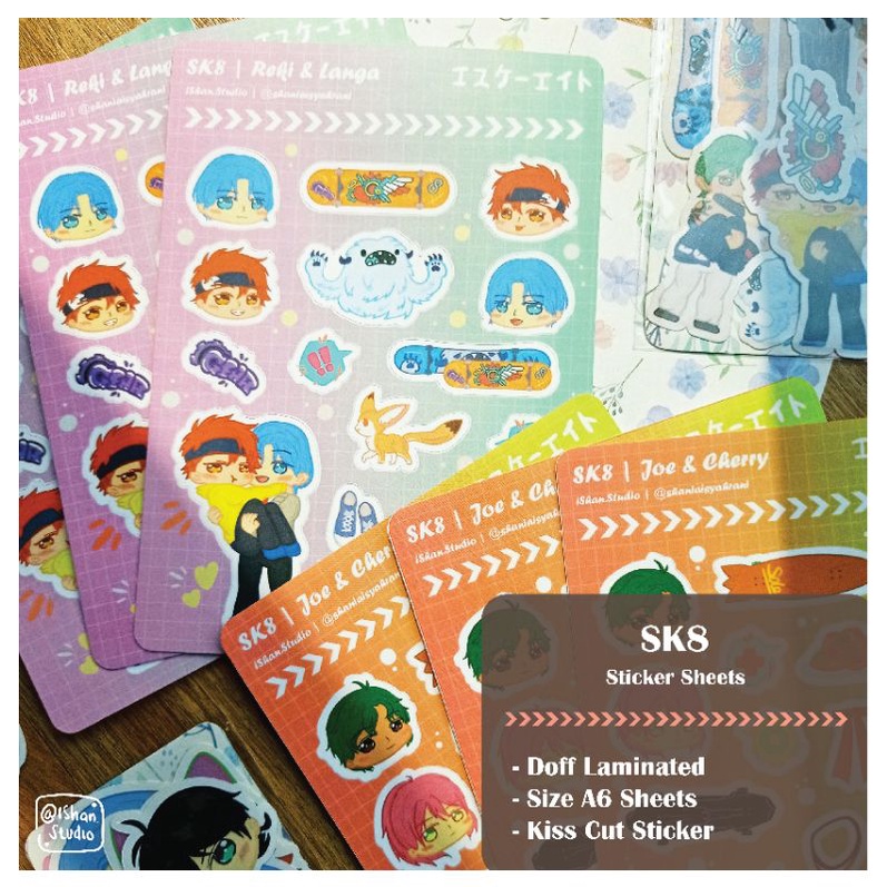 Sk8 The Infinity Stickers | By iShan.Studio | Shopee Philippines