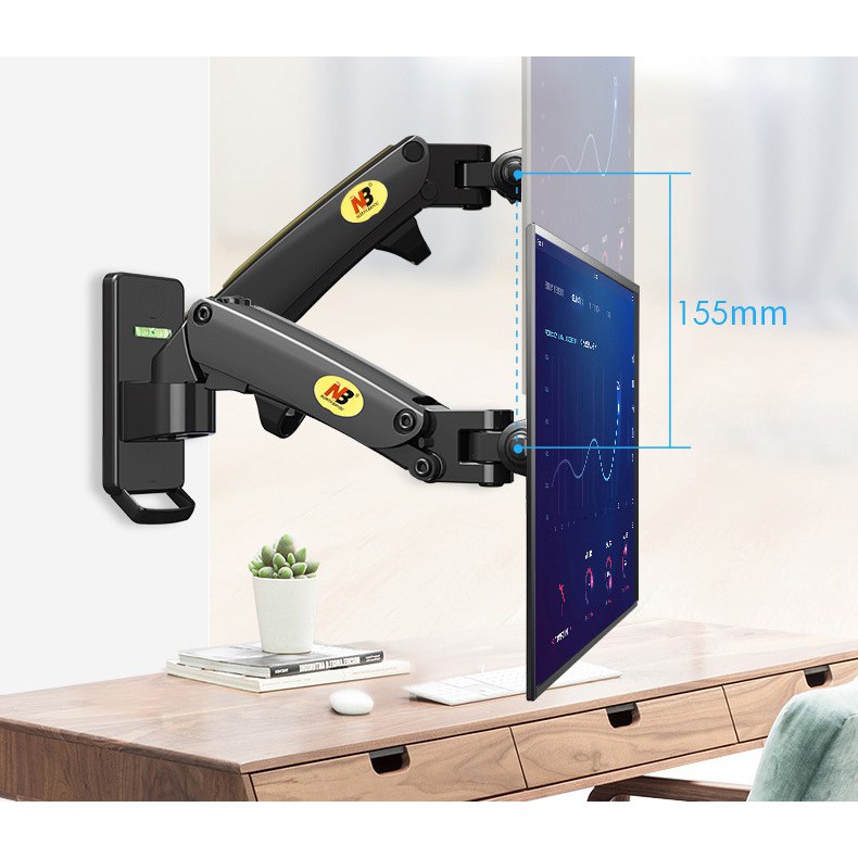 NB Computer monitor bracket Desk 17-27’’ Display Stand F120 | Shopee ...